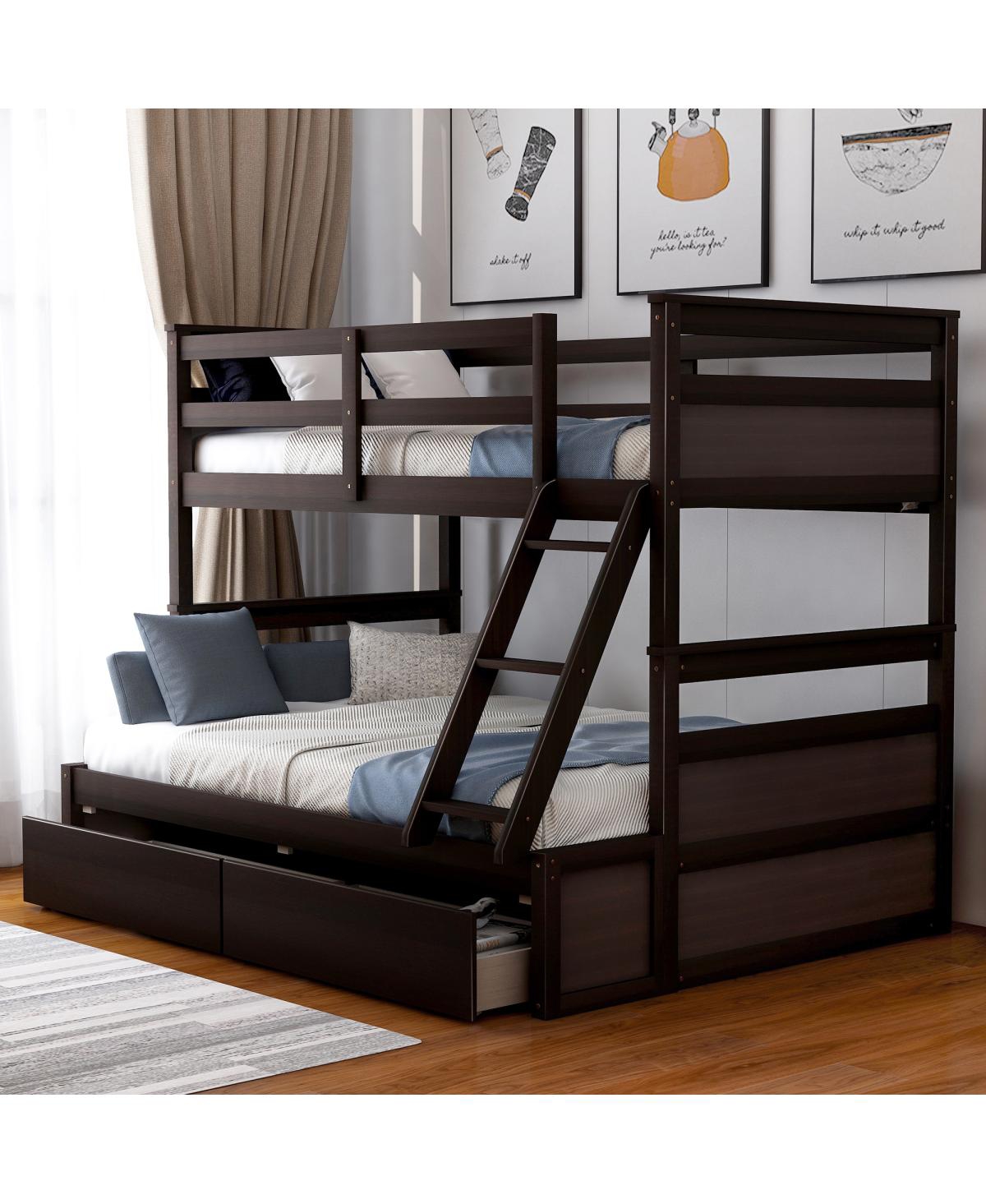 Click here for Streamdale Furniture Twin over Full Bunk Bed with... prices