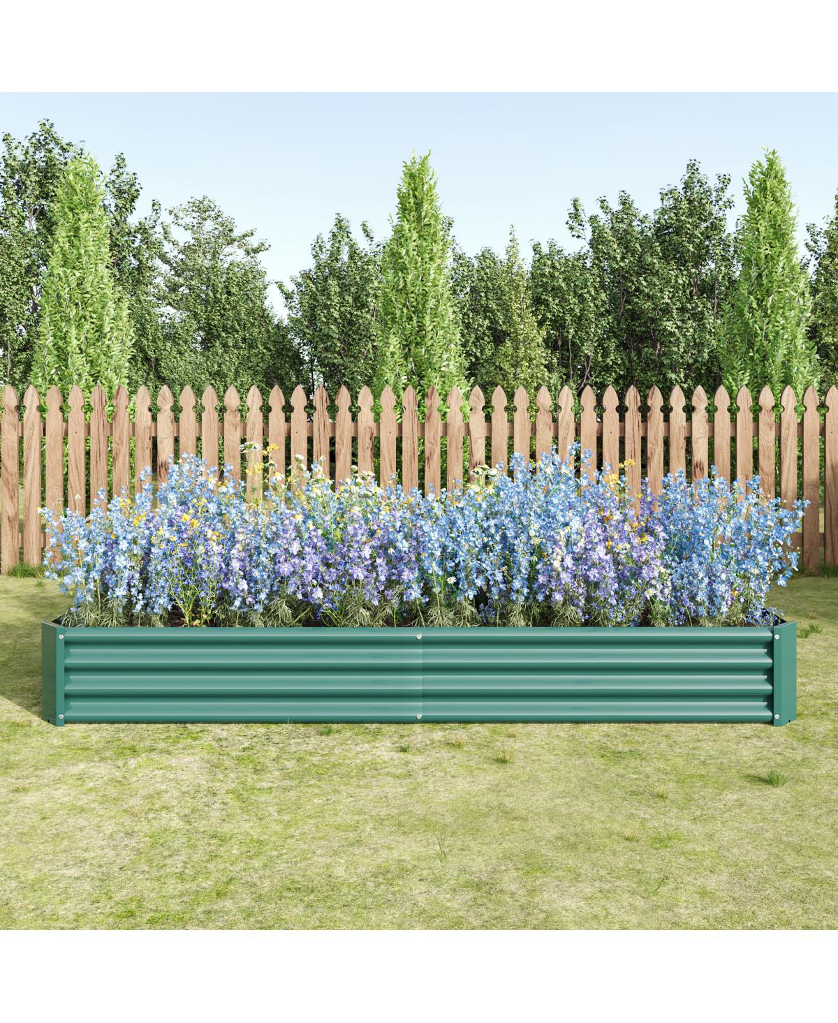 Click here for Streamdale Furniture 2-Pieces 8x4x1ft Metal Raised... prices