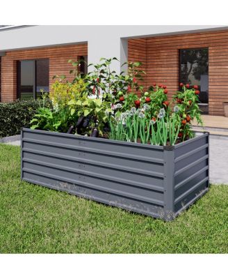 Click here for Streamdale Furniture 6x3x2ft Large Galvanized Meta... prices