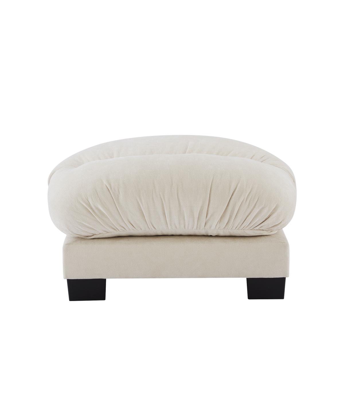 Click here for Streamdale Furniture Flora Ottoman Chenille - Beig... prices