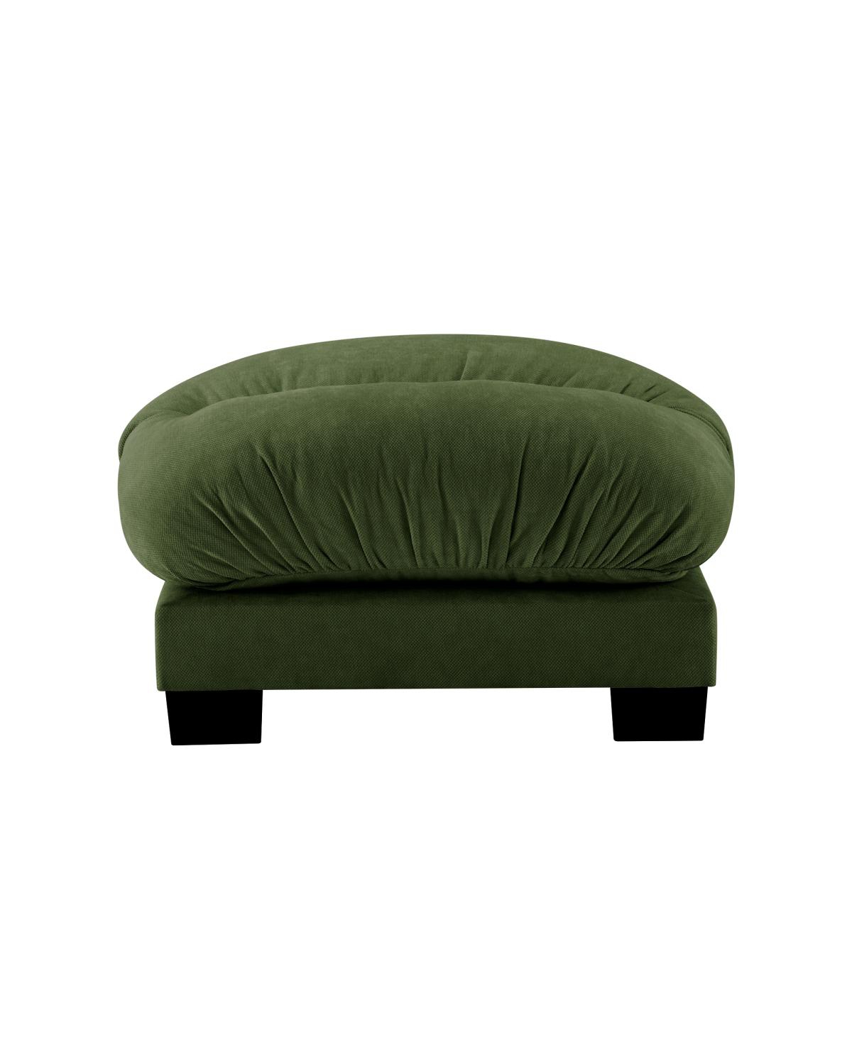 Click here for Streamdale Furniture Flora Ottoman Chenille - Gree... prices
