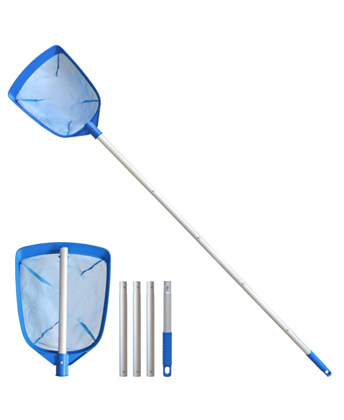 Click here for Xdovet Pool Skimmer Net Telescopic Pole Leaf Debri... prices