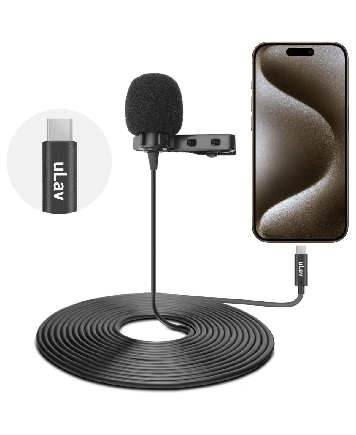 Click here for Movo Usb-c Wired Omnidirectional Lavalier Clip On... prices