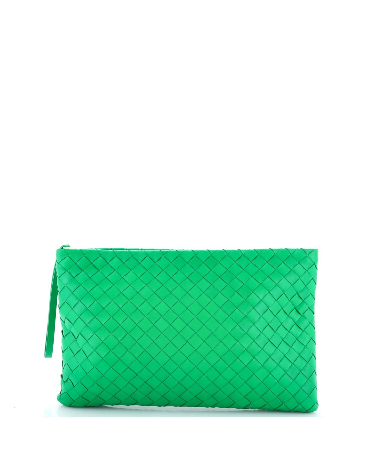 Click here for Pre-Owned Bottega Veneta Zip Portfolio Pouch Intre... prices