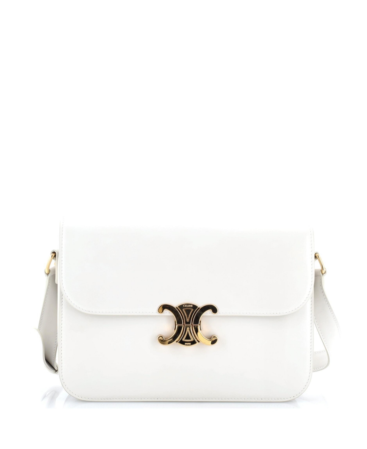 Click here for Pre-Owned Celine Large Triomphe Shoulder Bag Smoot... prices