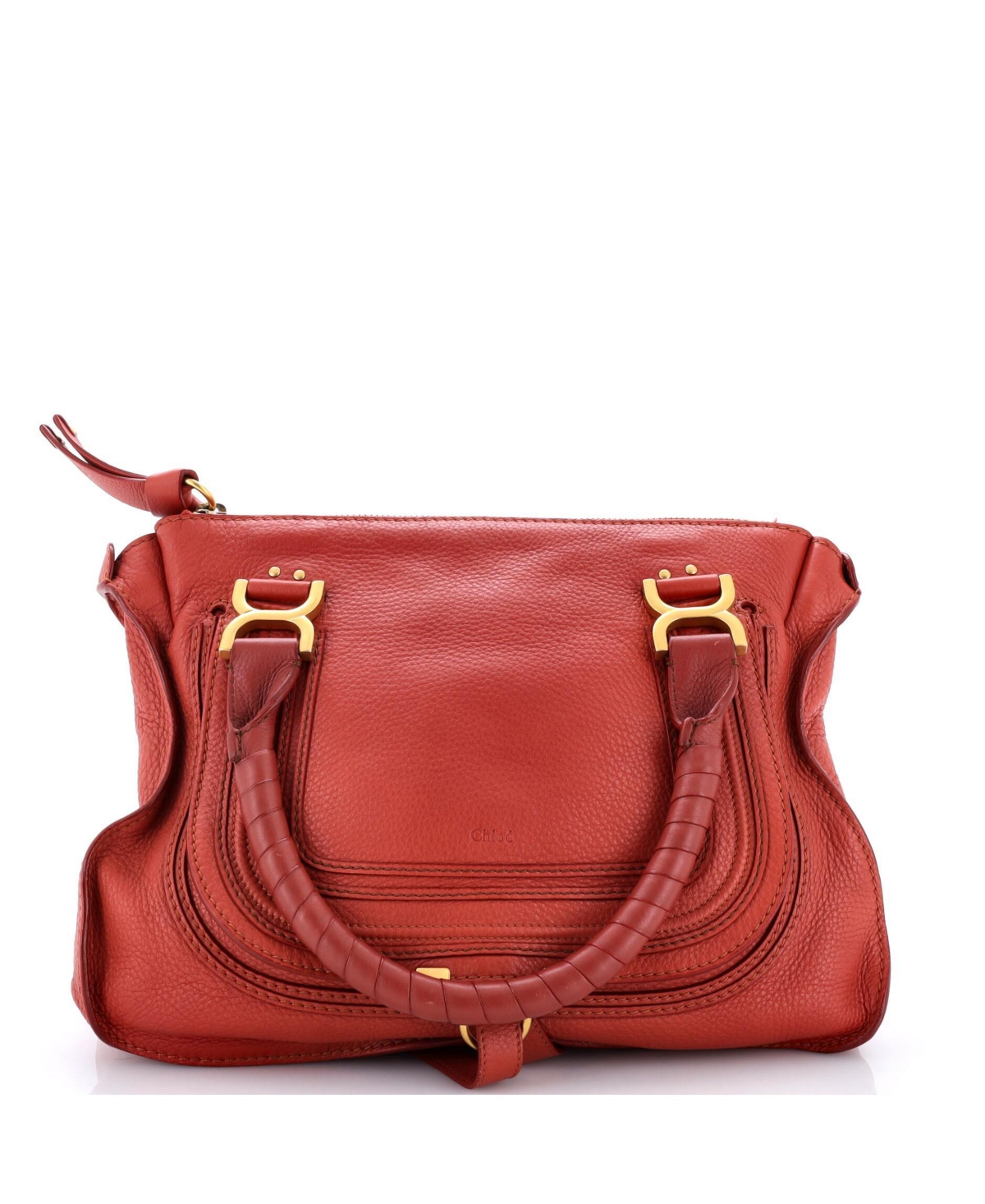 Click here for Pre-Owned Chloe Medium Marcie Shoulder Bag Leather... prices