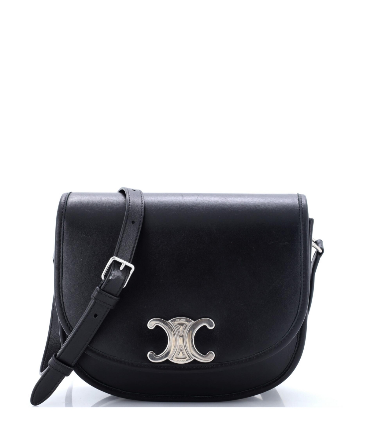 Click here for Pre-Owned Celine Medium Besace Triomphe Shoulder B... prices