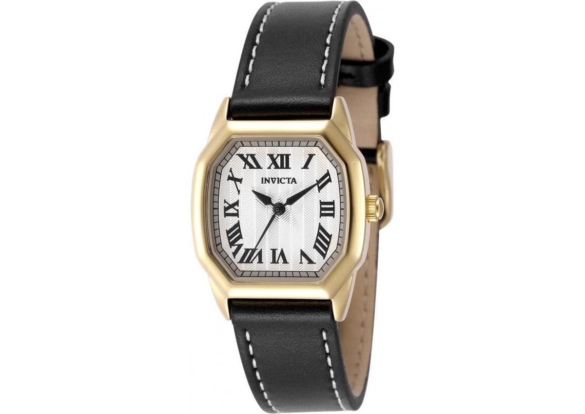 Click here for Invicta Womens Wildflower Quartz Dial Watch - Blac... prices