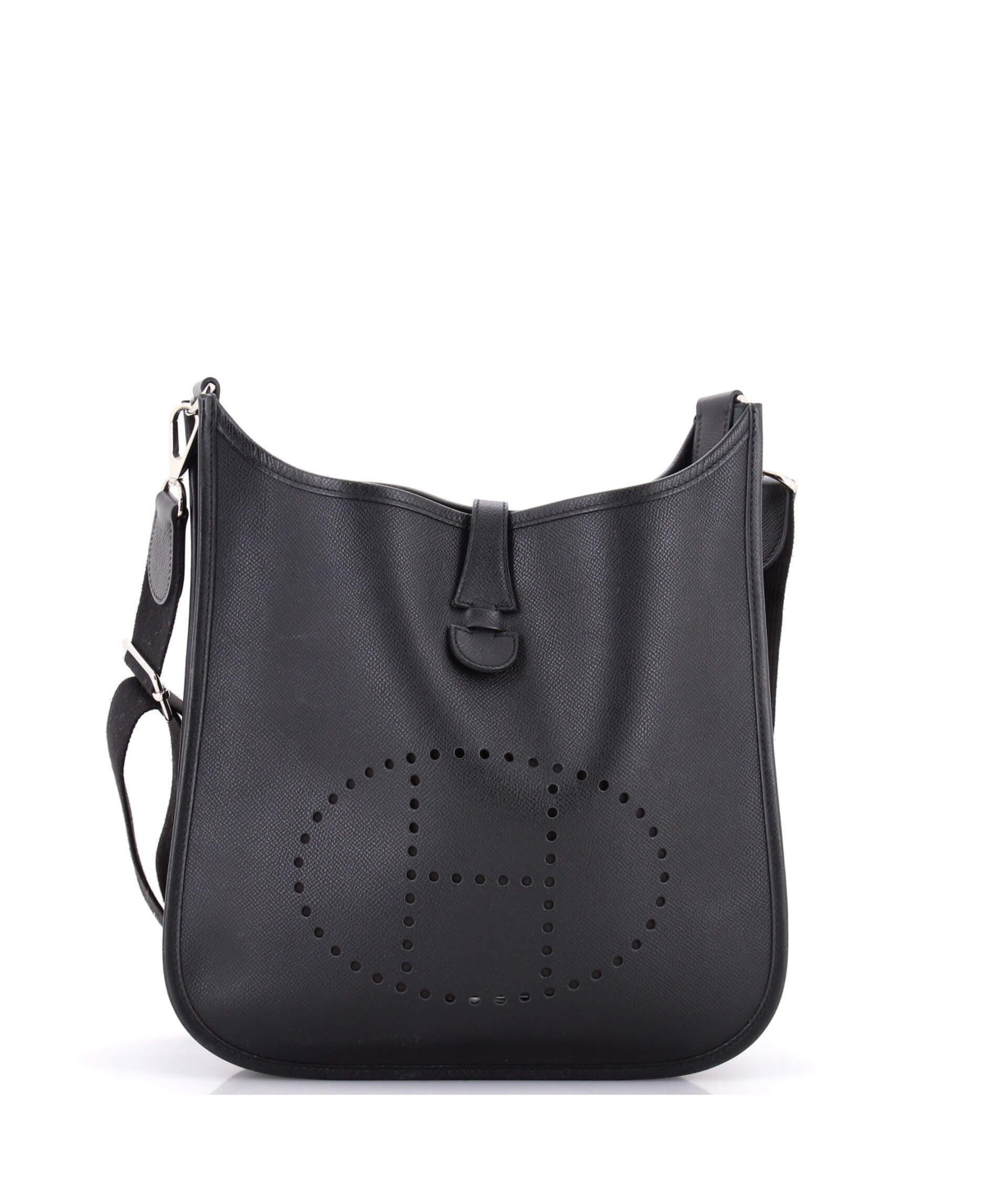 Click here for Pre-Owned HERMES Pm Evelyne Bag Gen Iii Epsom - Bl... prices