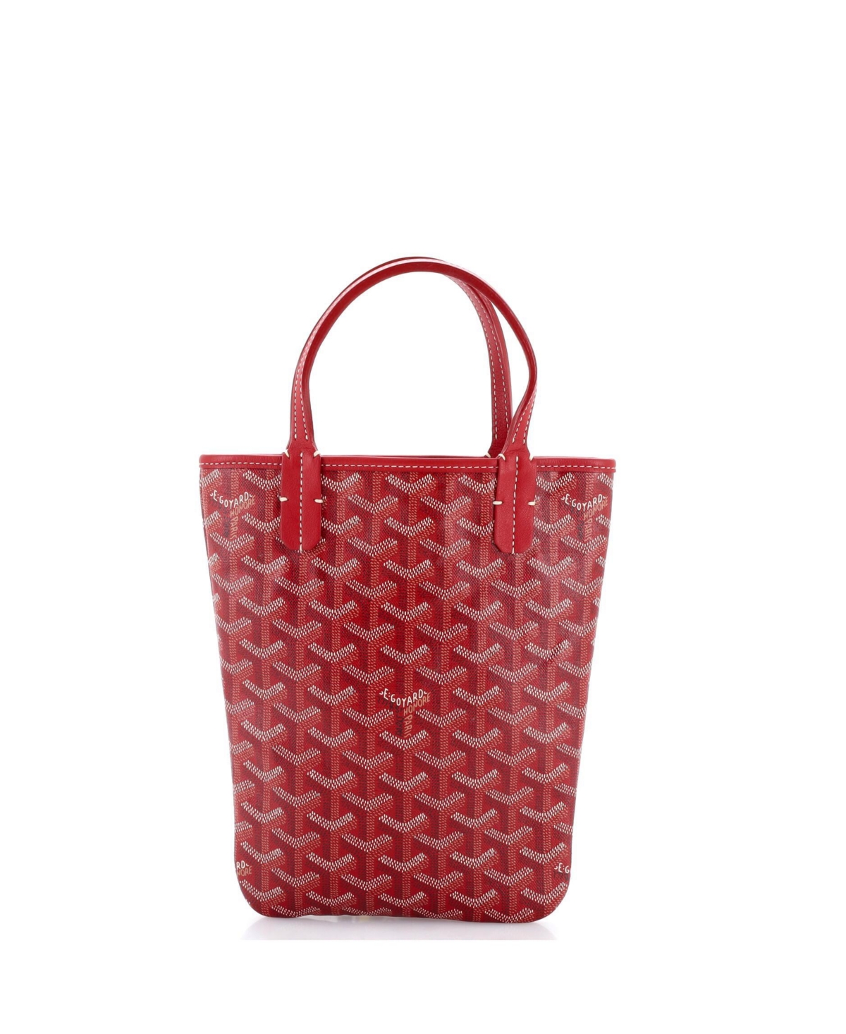Click here for Pre-Owned Goyard Mini Poitiers Tote Coated Canvas... prices