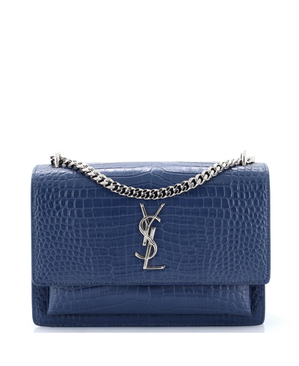 Click here for Pre-Owned Saint Laurent Medium Sunset Crossbody Ba... prices
