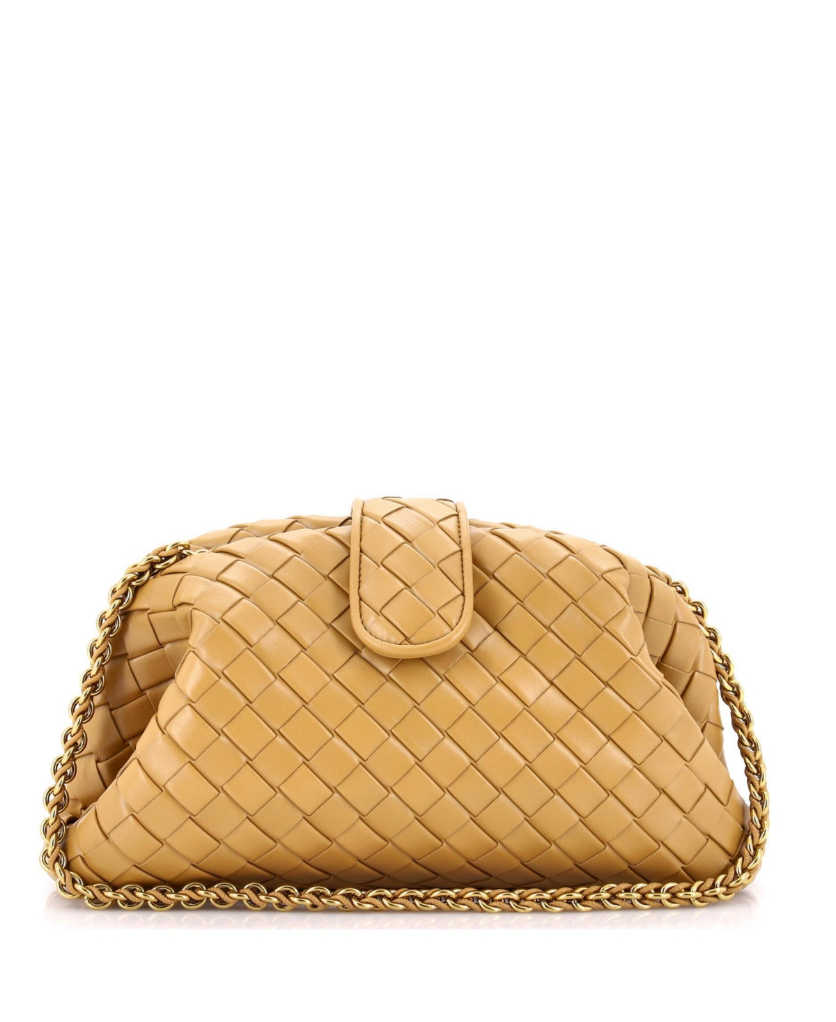 Click here for Pre-Owned Bottega Veneta Medium Lauren 1980 Clutch... prices