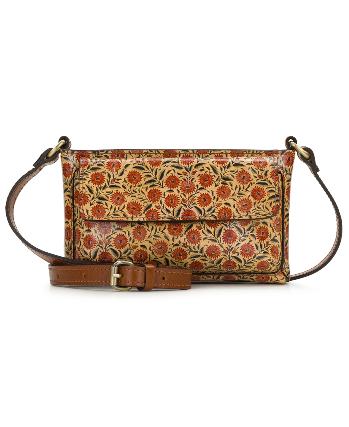 Click here for Patricia Nash Dovera Mini Leather Crossbody - Scan... prices