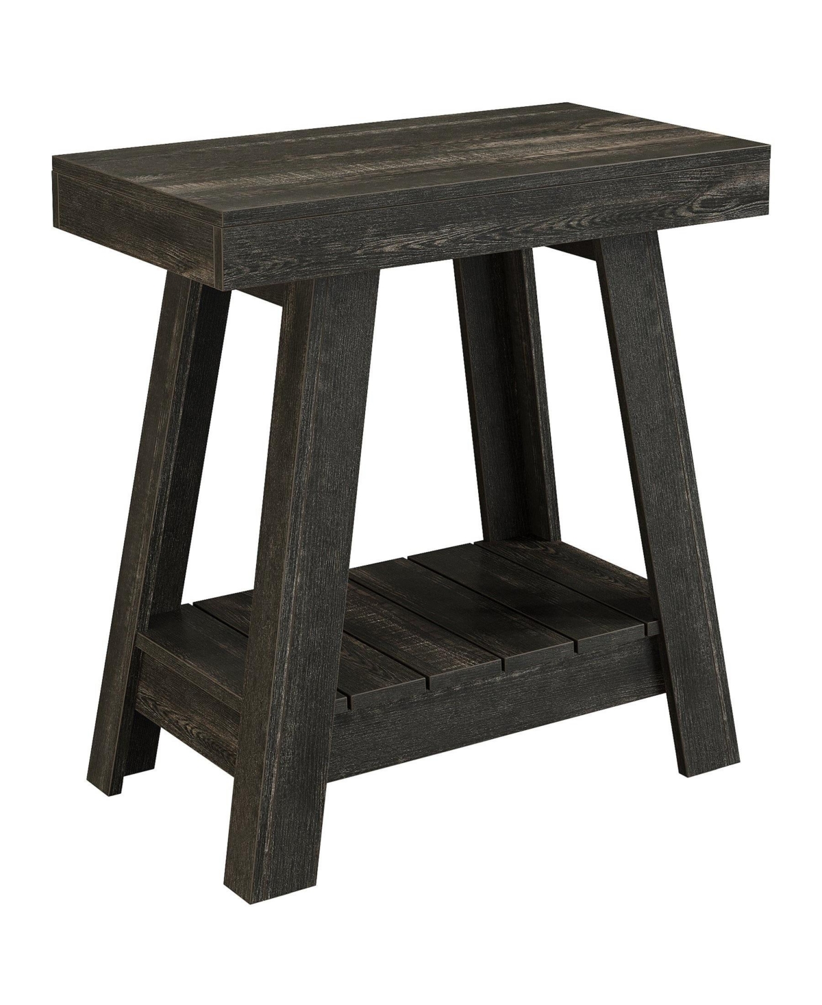 Click here for Slickblue 2-Tier Slim End Table with Storage for S... prices