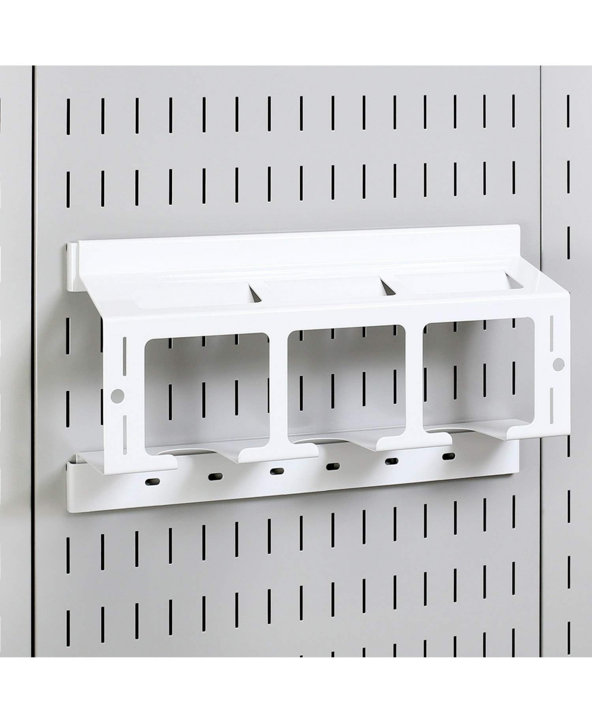 Click here for Xdovet Drill Holder Pegboard Organizer - White prices