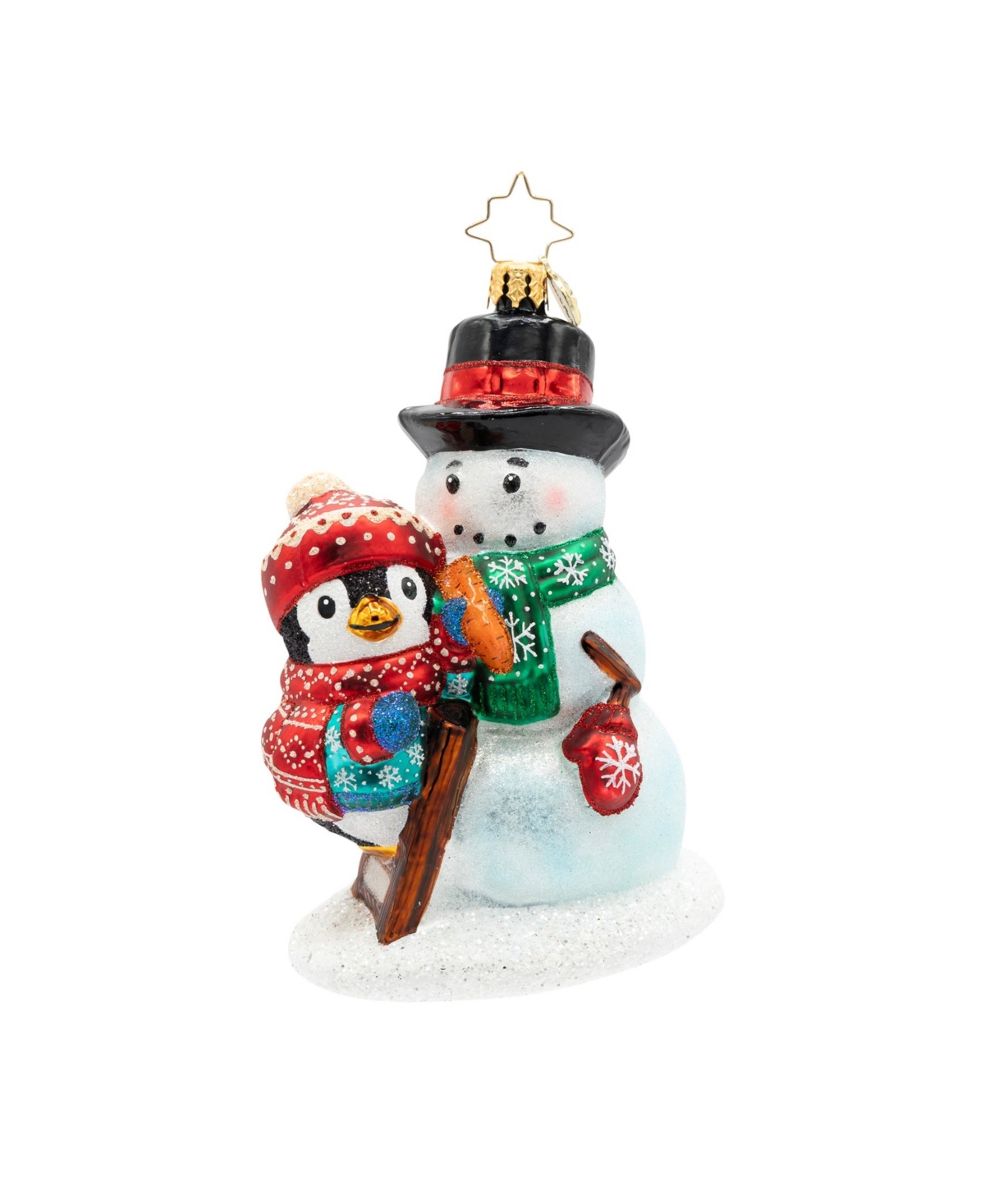 Click here for Christopher Radko 5 A Flurry of Friendship Ornamen... prices