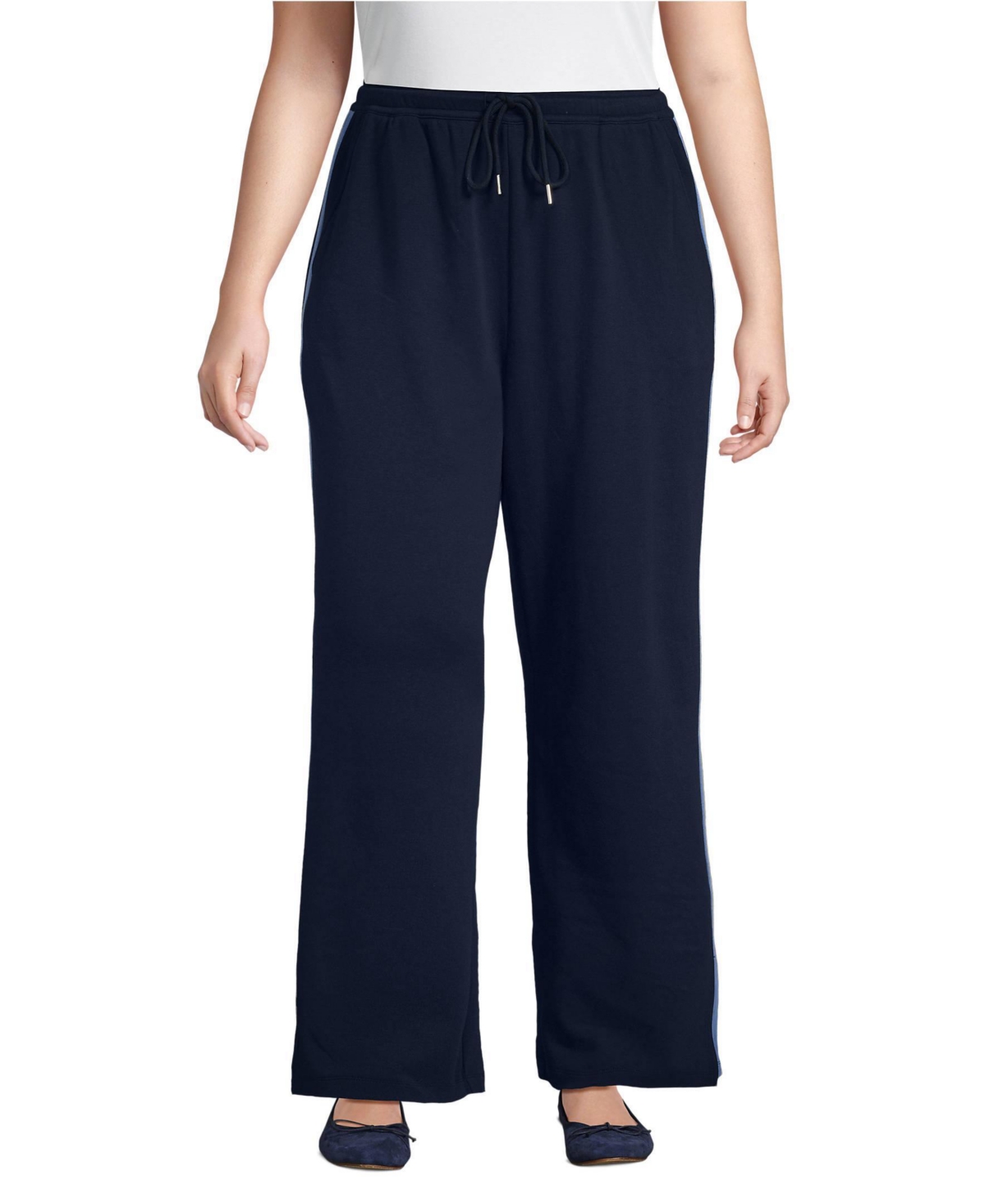 Click here for Lands End Womens Plus Size Sport Knit High Rise Re... prices