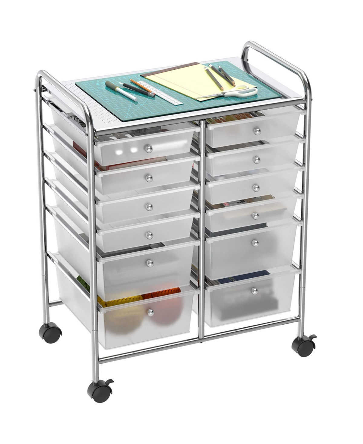 Click here for Xdovet Utility Cart Rolling Craft Organizer Drawer... prices