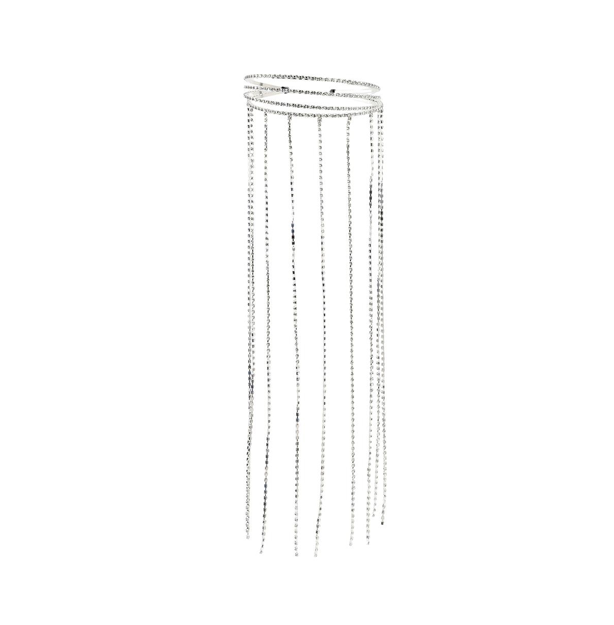 Click here for Sohi Chandelier Hairband - Silver prices