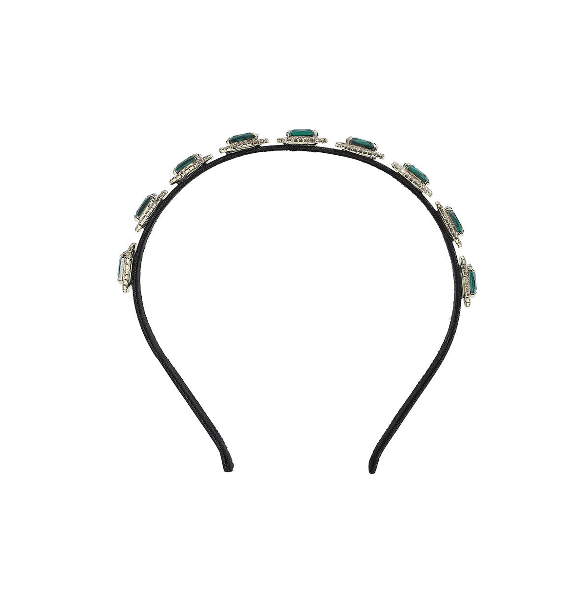 Click here for Sohi Party Stone Hairband - Green prices