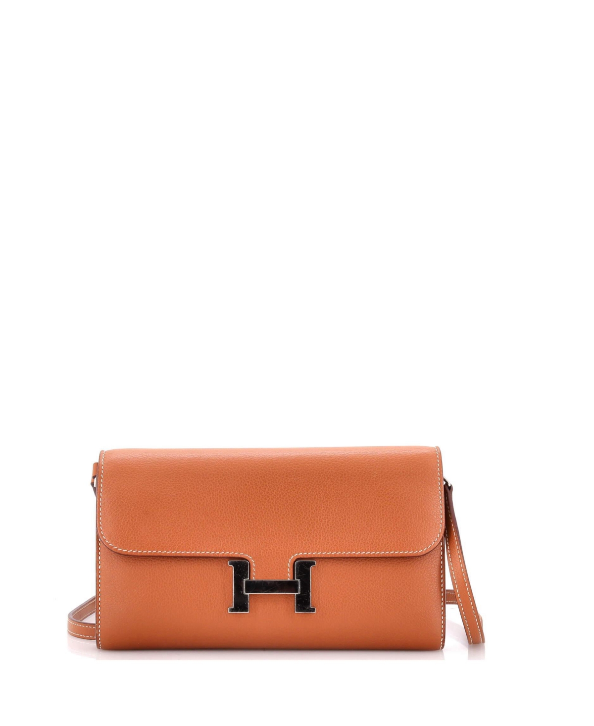 Click here for Pre-Owned HERMES Constance To Go Wallet Evercolor... prices