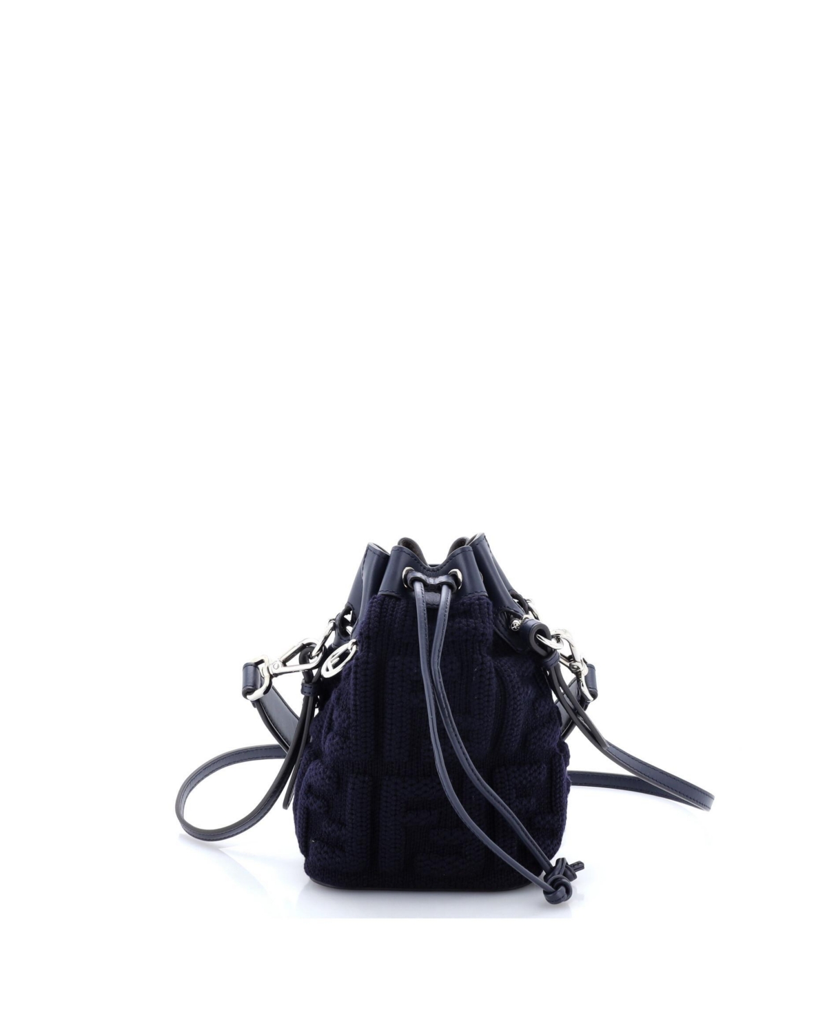 Click here for Pre-Owned Fendi Mini Mon Tresor Bucket Bag Zucca K... prices