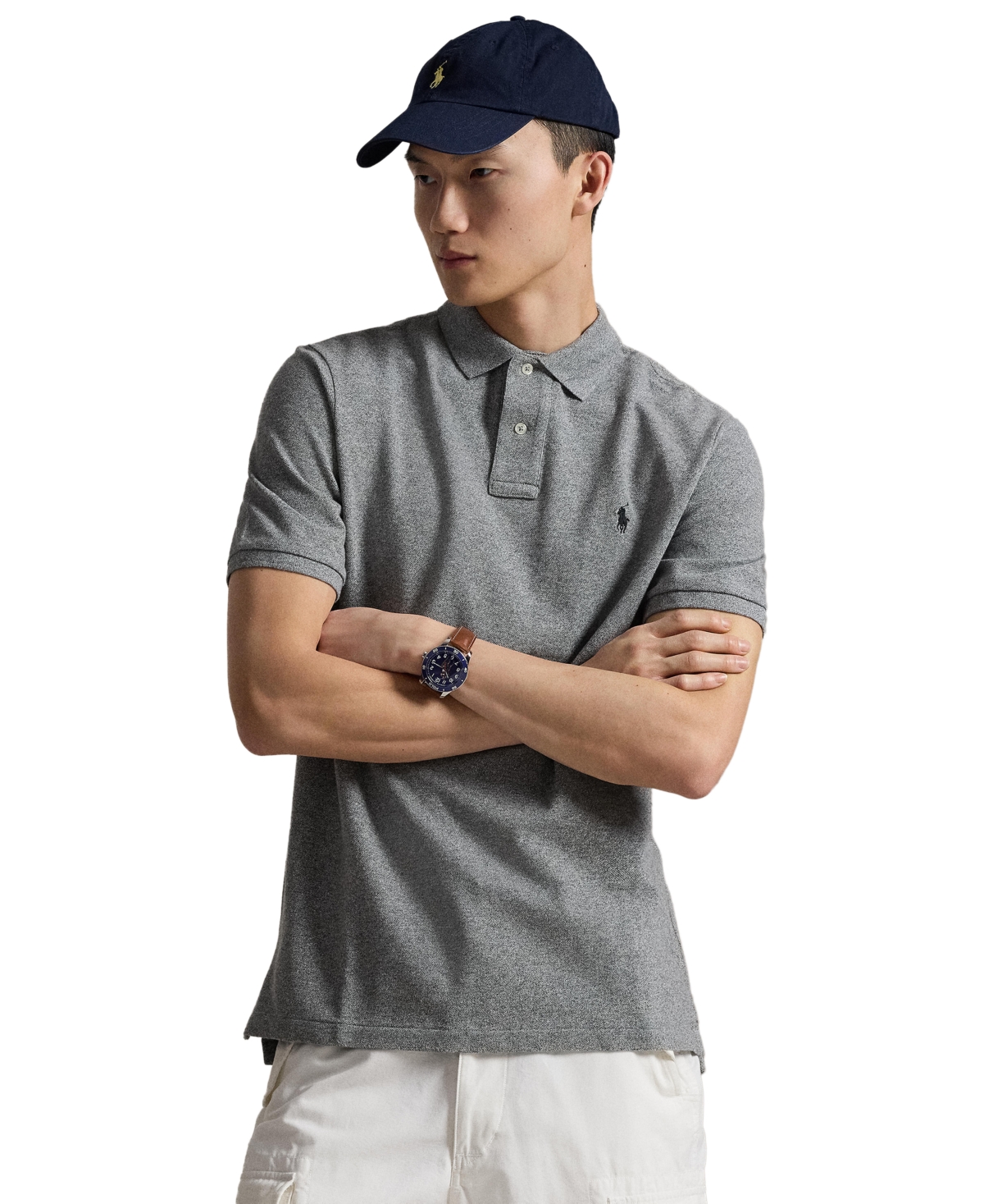 Click here for Polo Ralph Lauren Mens Classic-Fit Mesh Polo Shirt... prices