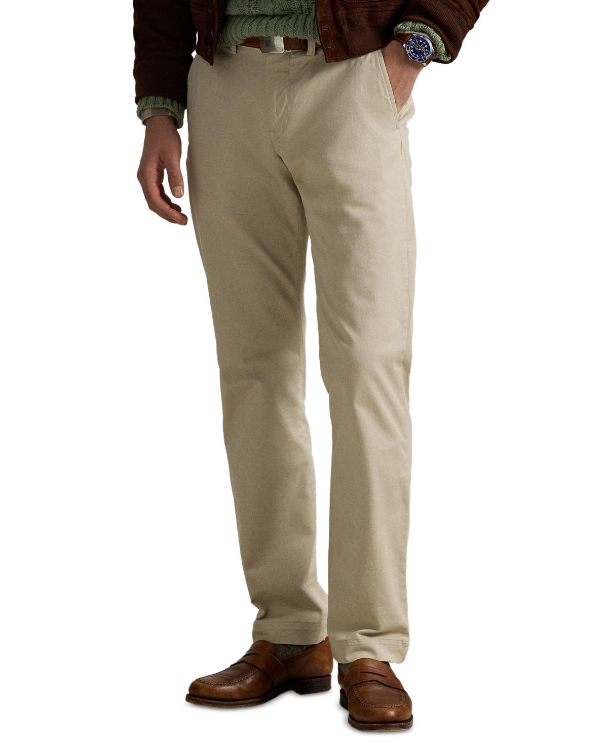 Click here for Polo Ralph Lauren Mens Straight-Fit Stretch Chino... prices