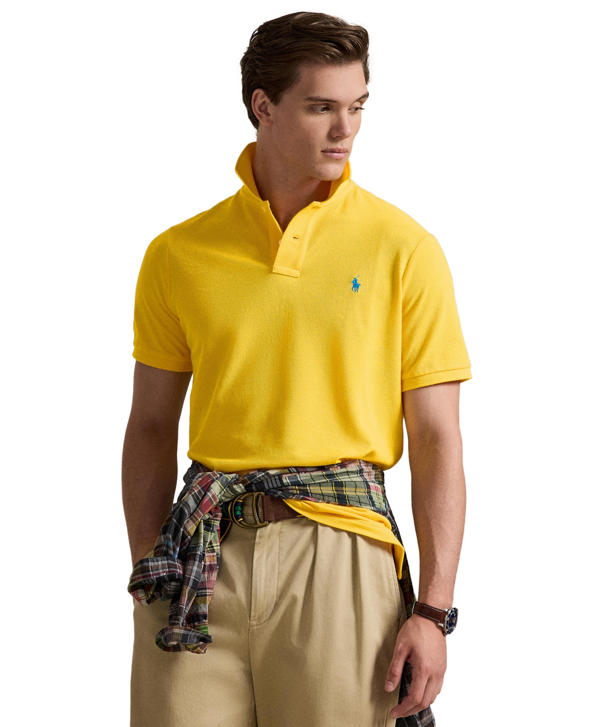 Click here for Polo Ralph Lauren Mens Classic-Fit Mesh Polo Shirt... prices