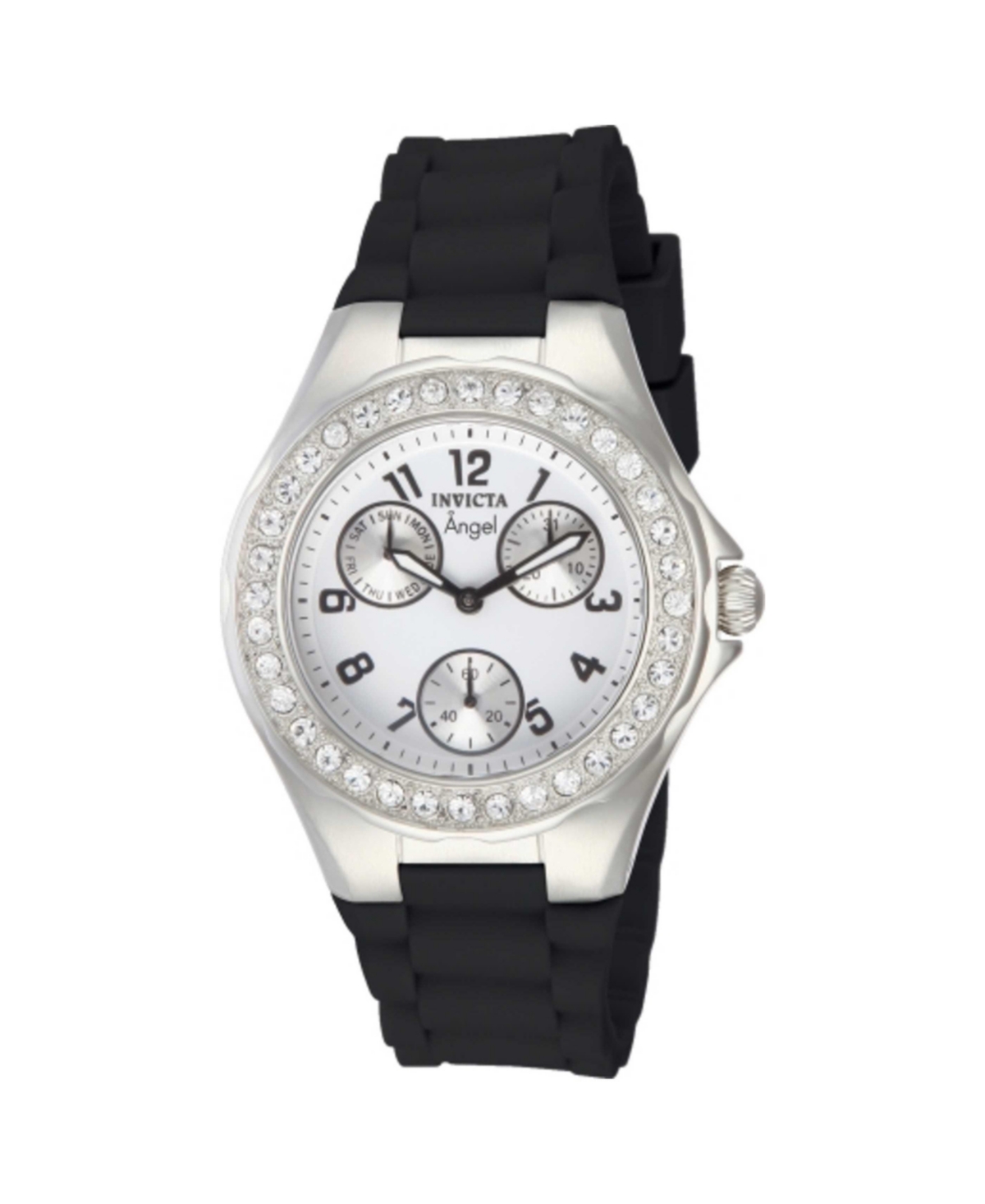 Click here for Invicta Womens 1647 Angel Quartz Dial Watch - Blac... prices