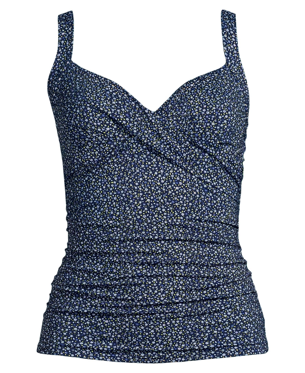 Click here for Lands End Womens Dd-Cup V-Neck Wrap Underwire Tank... prices
