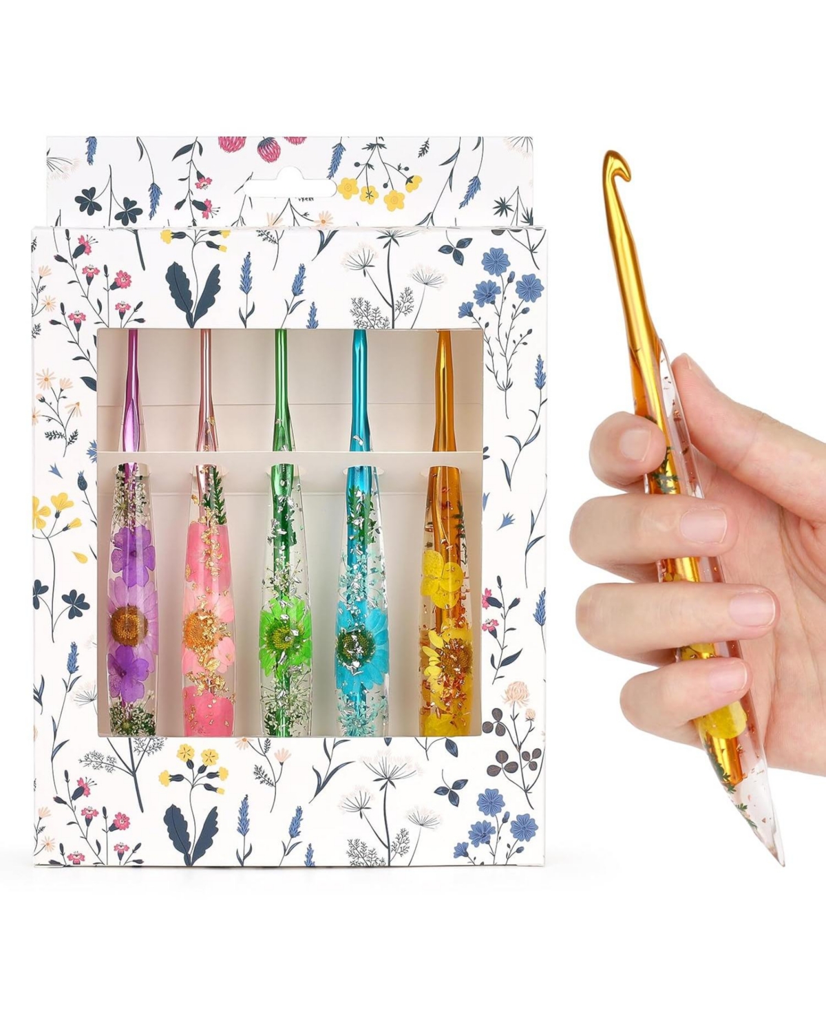 Click here for Aeelike Crochet Hooks Set  3.0mm-6.0mm Ergonomic C... prices