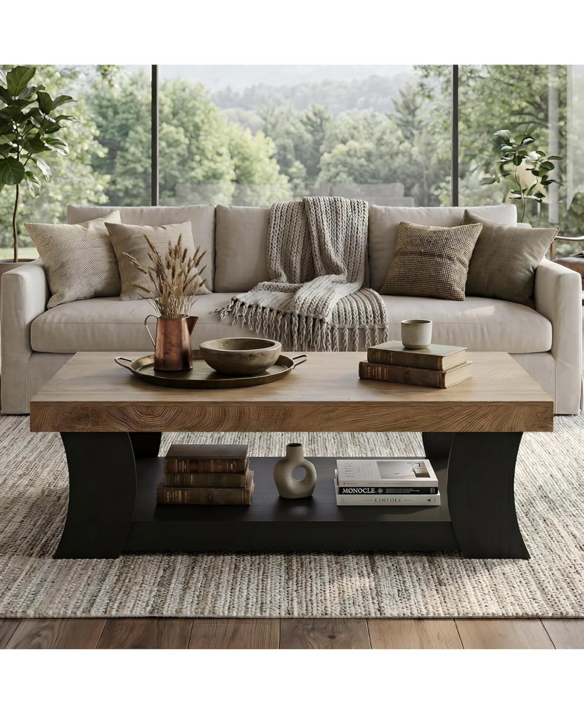 Click here for Tribesigns 55 Coffee Table: Living room table with... prices