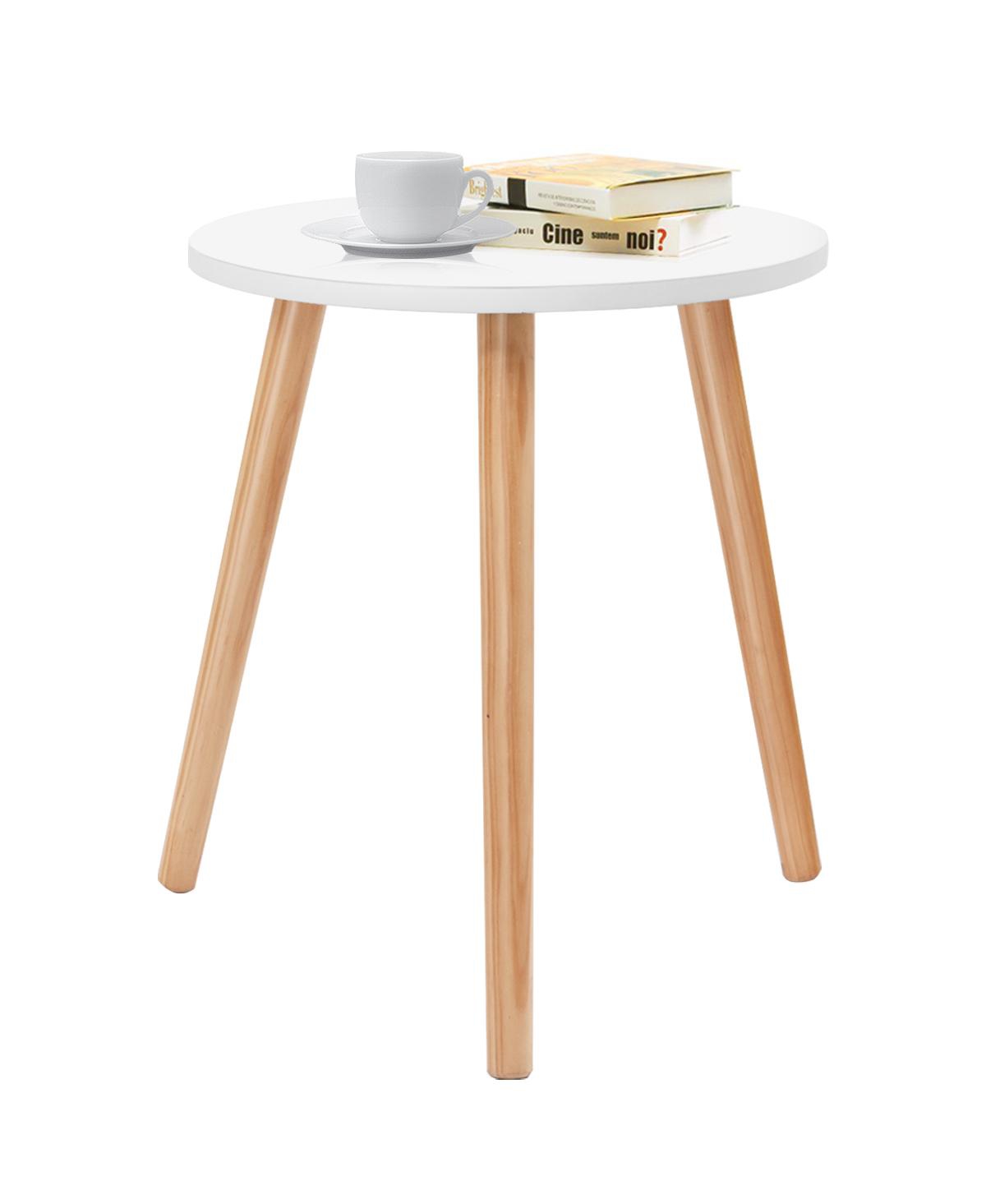 Click here for Costway Modern Round Coffee Tea Side Sofa Table Li... prices