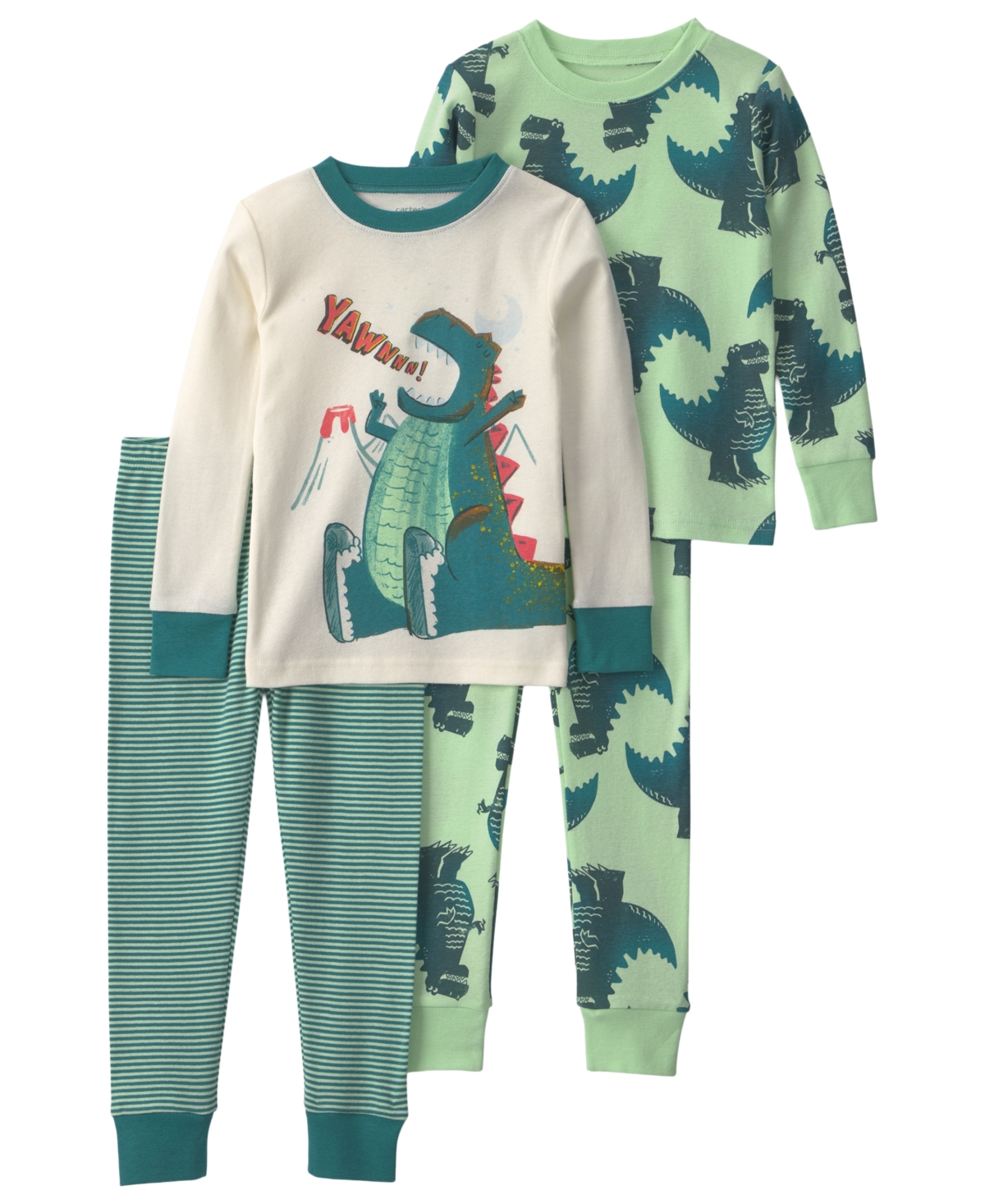 Click here for Carters Toddler Boys 2T-5T Roar Dino Snug Fit Slee... prices