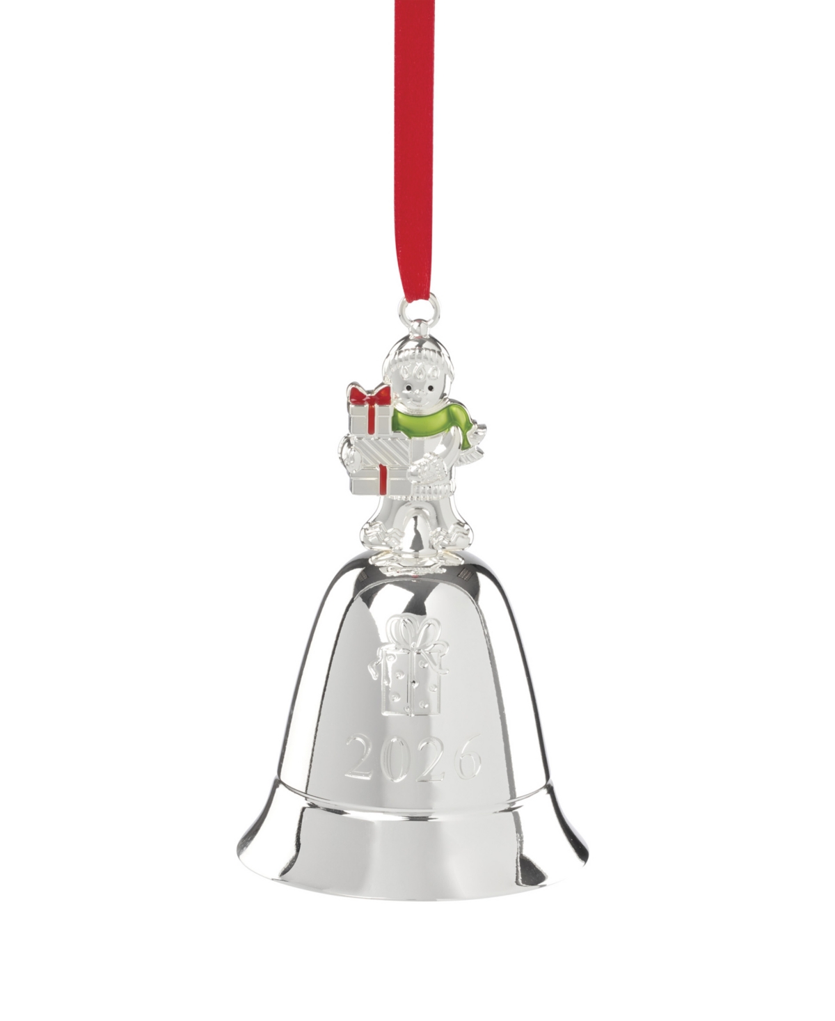 Click here for Lenox 2026 Annual Musical Bell Ornament - Silver prices