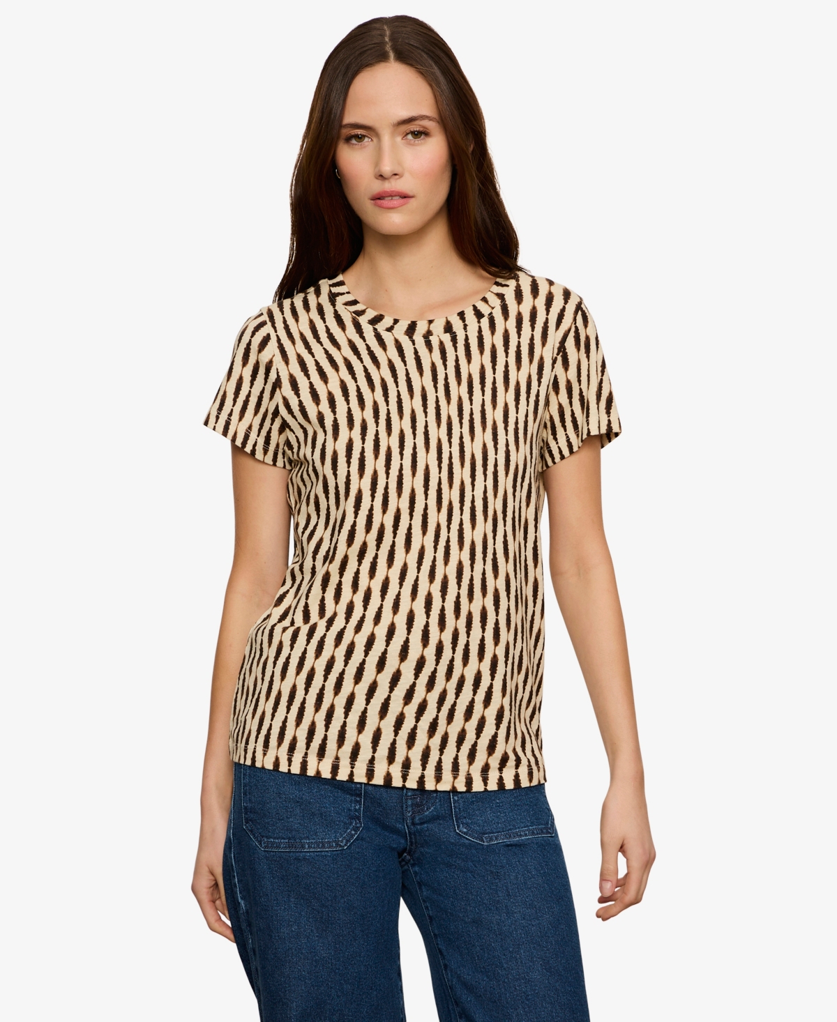 Click here for Sanctuary Womens Perfect Pull On T-Shirt - Inkblot prices