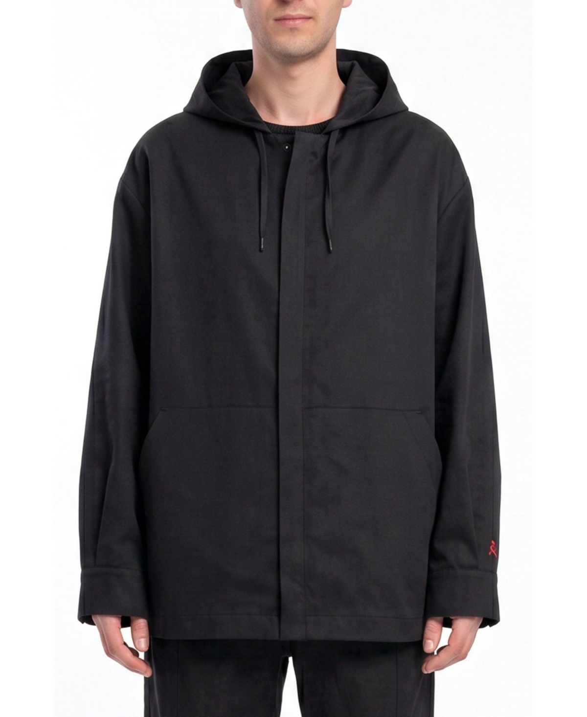 Click here for Pcfg Mens Daydreamers Hooded Button Up Jacket - Bl... prices