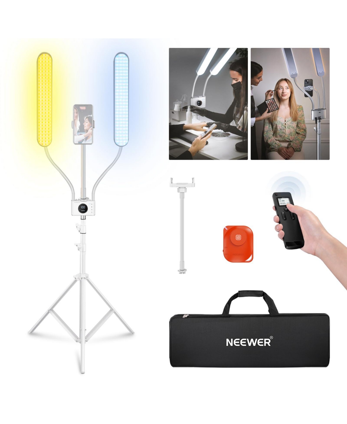 Click here for Neewer BH40B Camera Mounting Accessory with 2 Led... prices