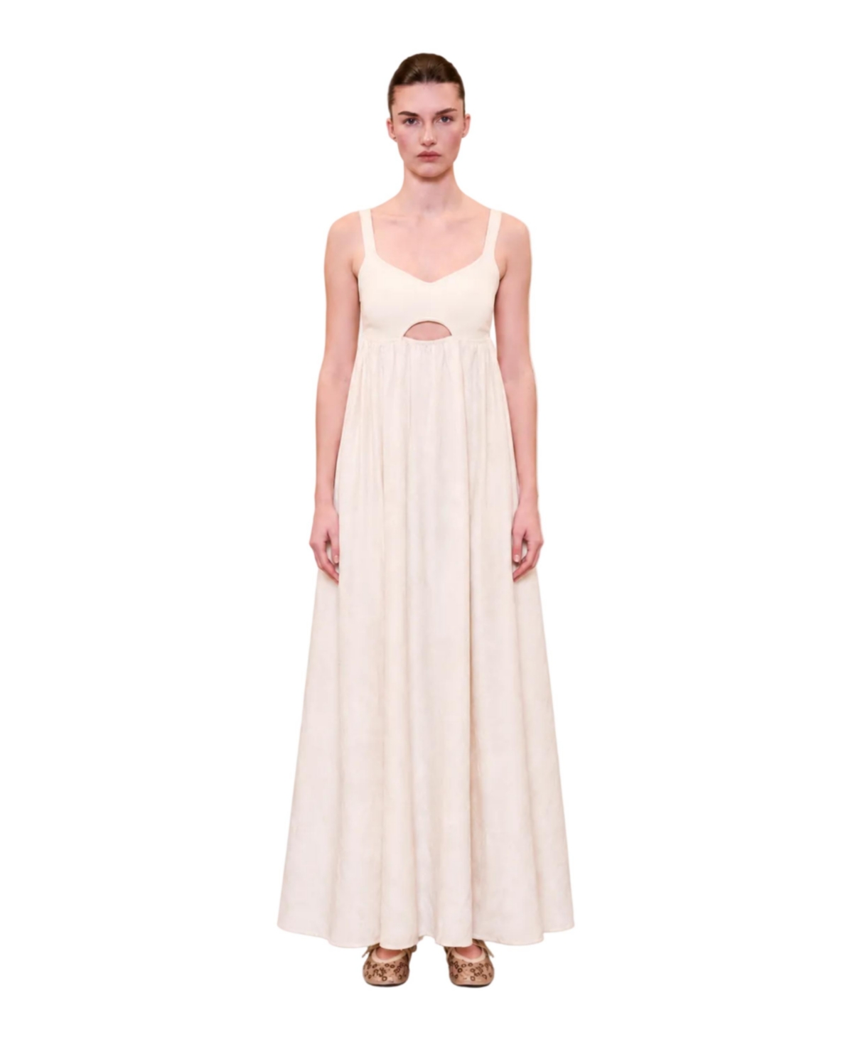 Click here for Pcfg Womens Daydreamers Strappy Maxi Dress With Kn... prices