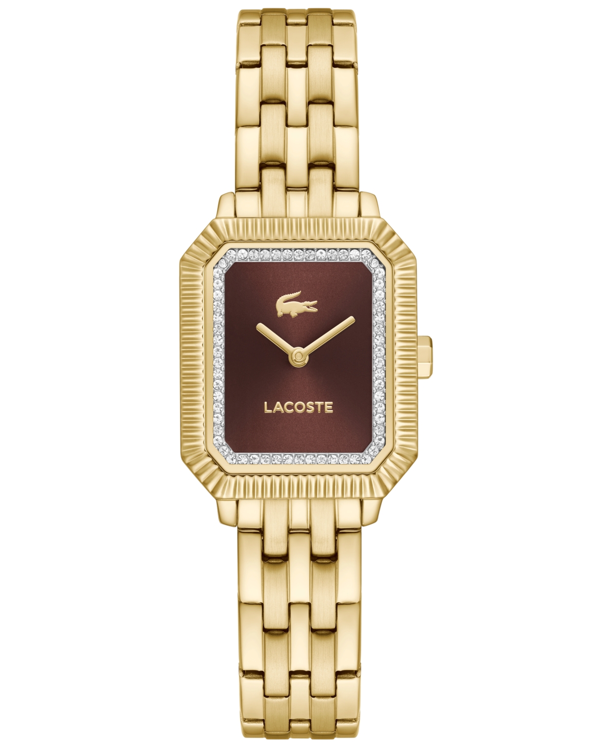 Click here for Lacoste Womens Quartz Parisienne Gold-Tone Stainle... prices