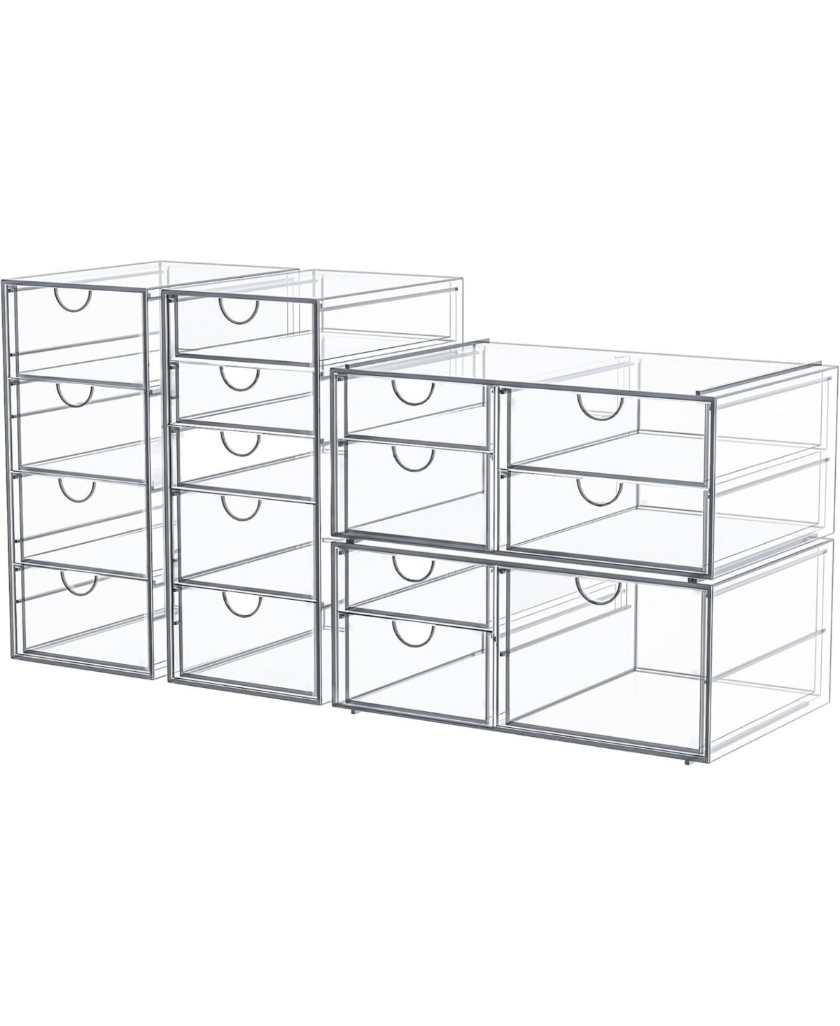 Click here for Xdovet Makeup Organizer 16 Drawers Desktop Accesso... prices
