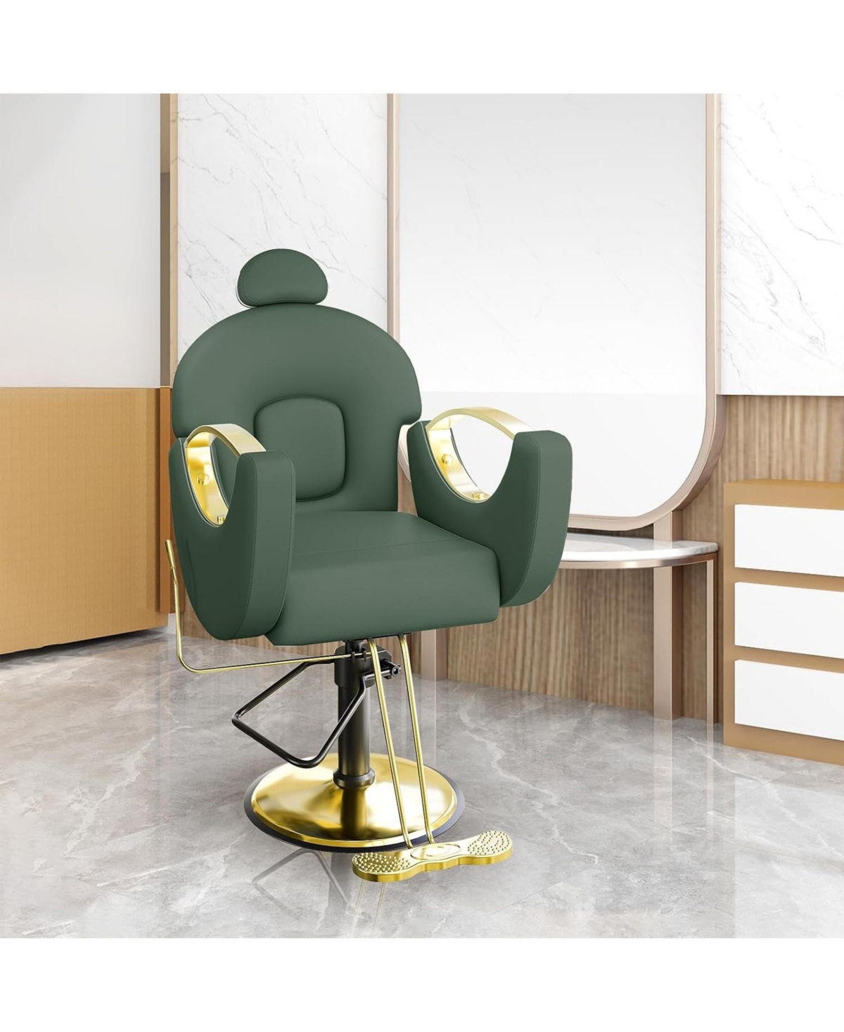 Click here for homfan Hydraulic Barber Salon Chair with Adjustabl... prices
