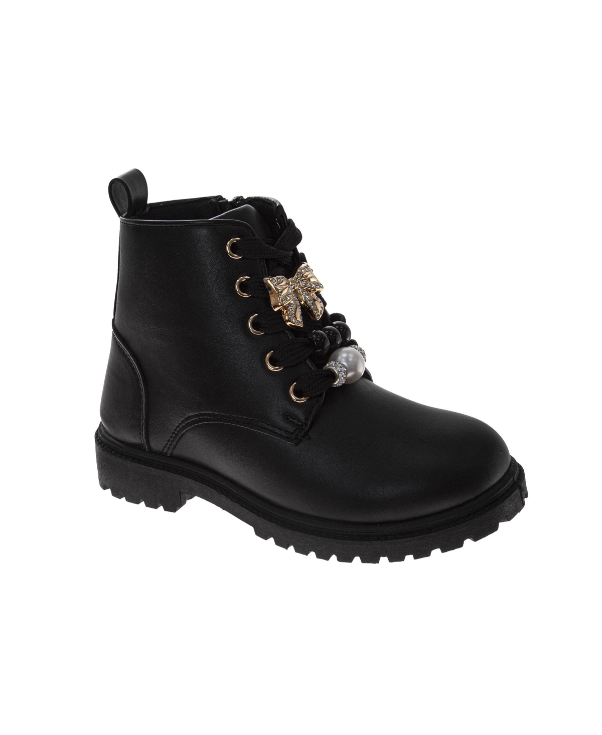 Click here for Kensie Girl Patent Combat Boots â Girls (1-13) L... prices