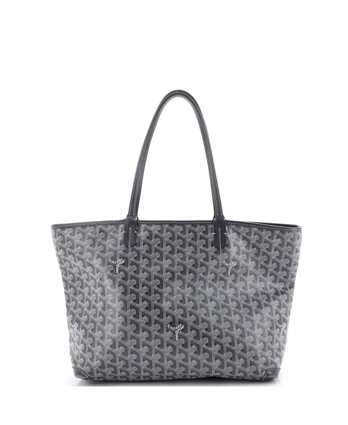 Click here for Pre-Owned Goyard Pm Artois Tote Coated Canvas - Gr... prices