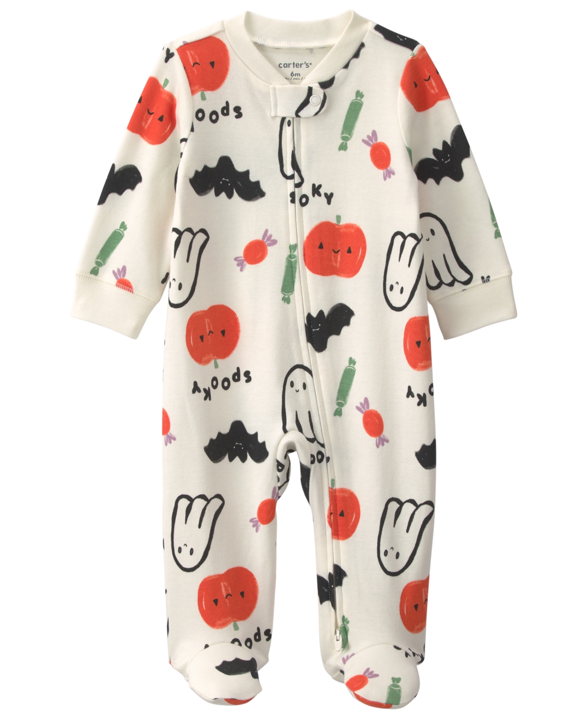 Click here for Carters Baby Boys and Girls Halloween 2-Way Zip Sl... prices