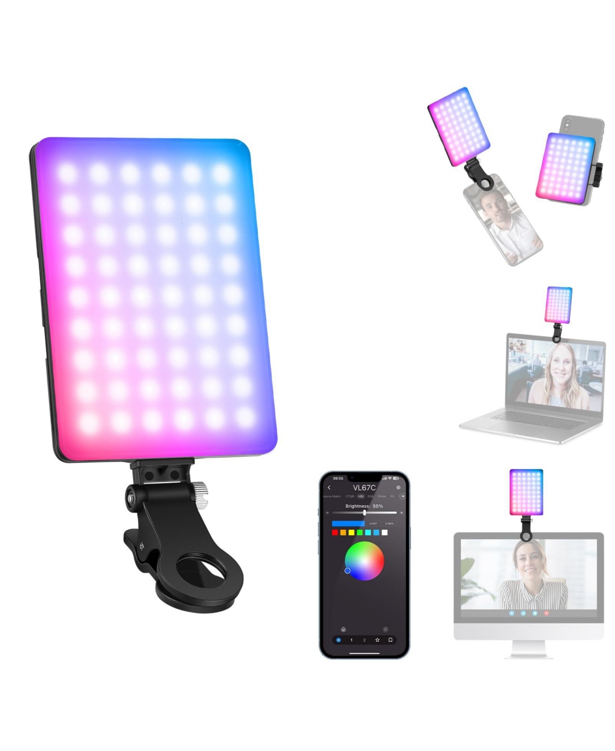 Click here for Neewer VL67C Led Video Light with 94 Led  2000mAh... prices