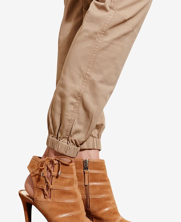 Lauren Ralph Lauren Twill Tapered-Leg Pants - Macy's