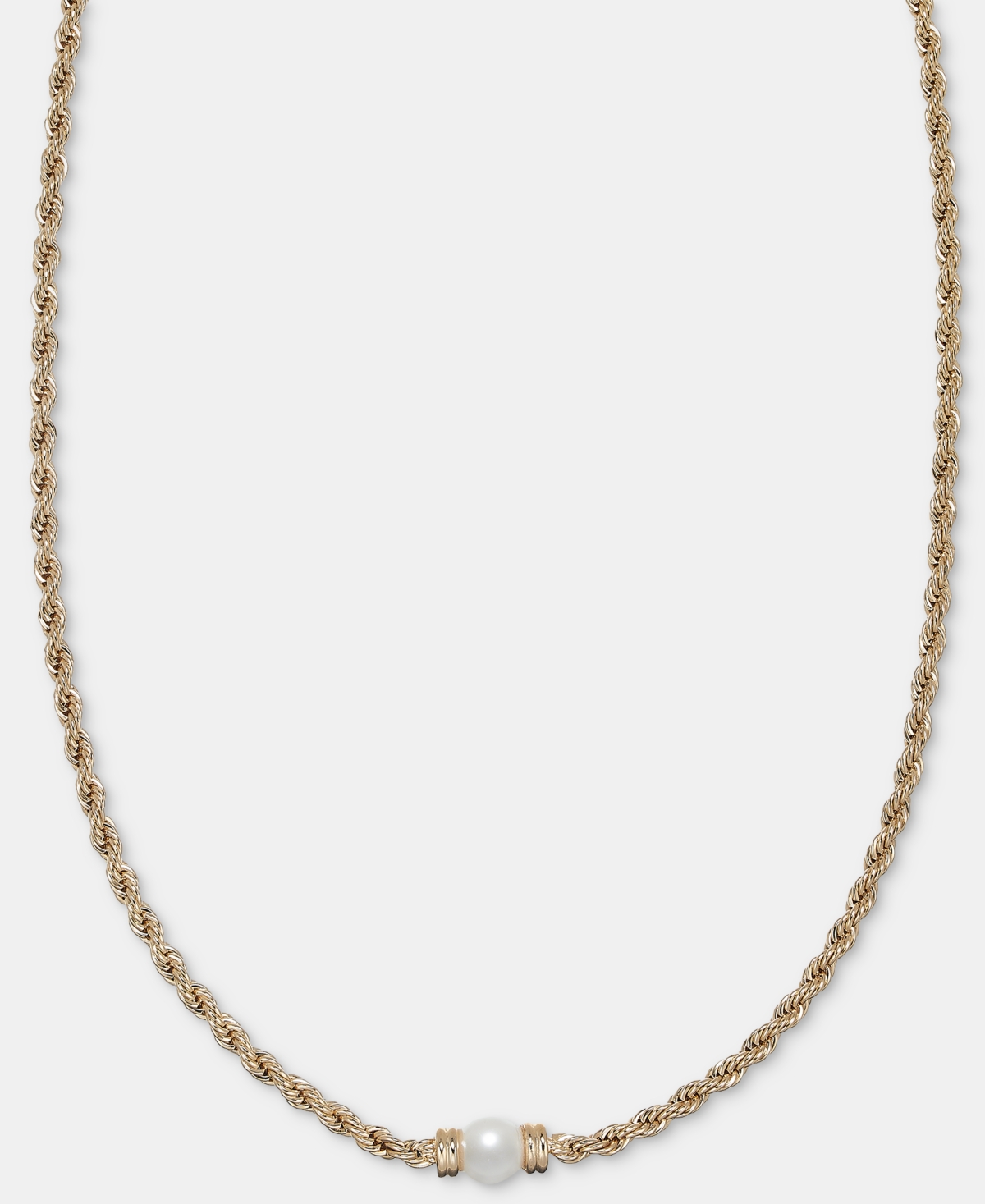 Click here for Lauren Ralph Lauren Imitation Pearl Rope Chain Col... prices