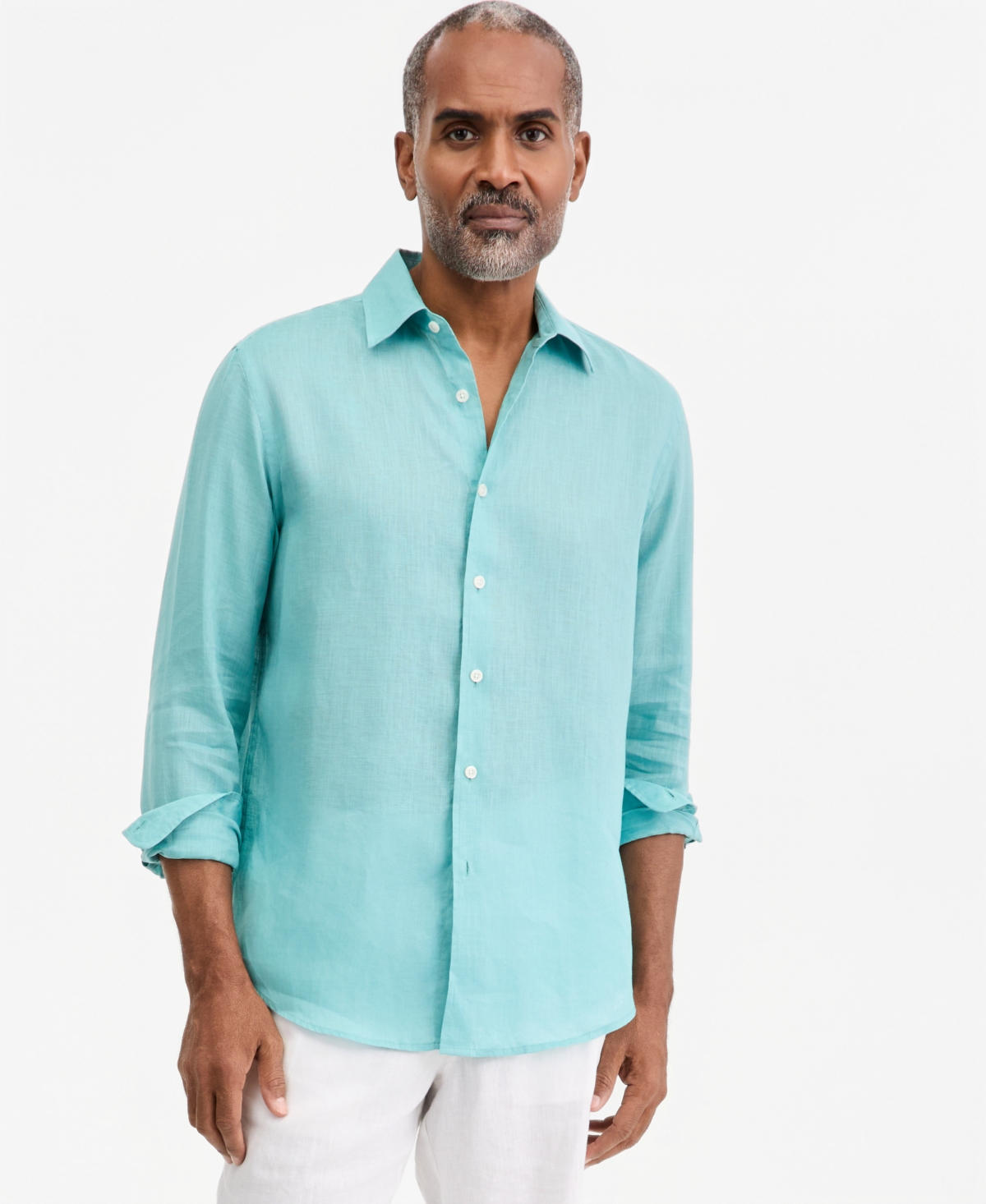 Click here for Club Room Mens 100 Linen Shirt  Created for Macys... prices